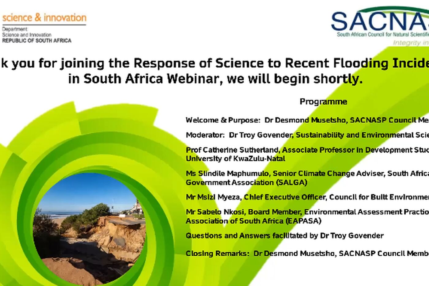 Webinar - Events – SACNASP